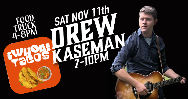 Live Music & Food – Drew Kaseman w/ WHOA TACOS | Pavlov's Brewing Company