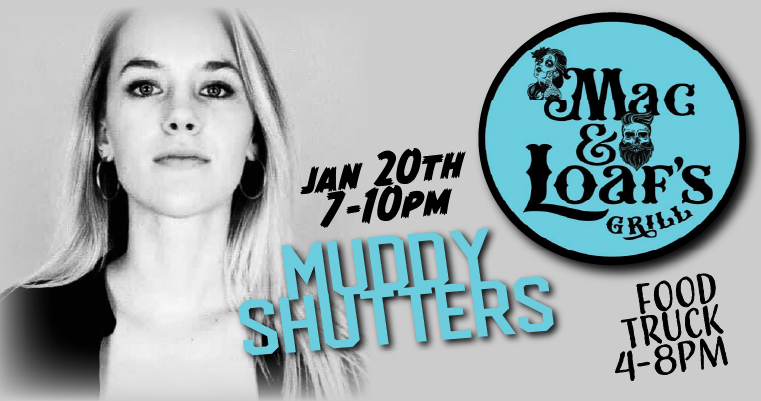 Live Music & food – Muddy w/ Mac & Loaf’s | Pavlov's Brewing Company