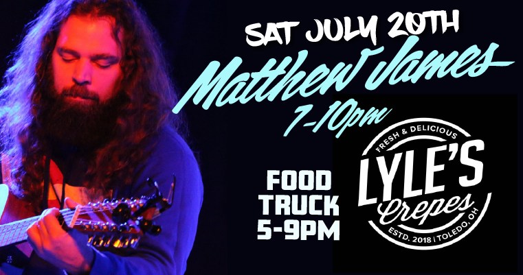 Live Music – Matthew James & Lyle’s Crepes | Pavlov's Brewing Company